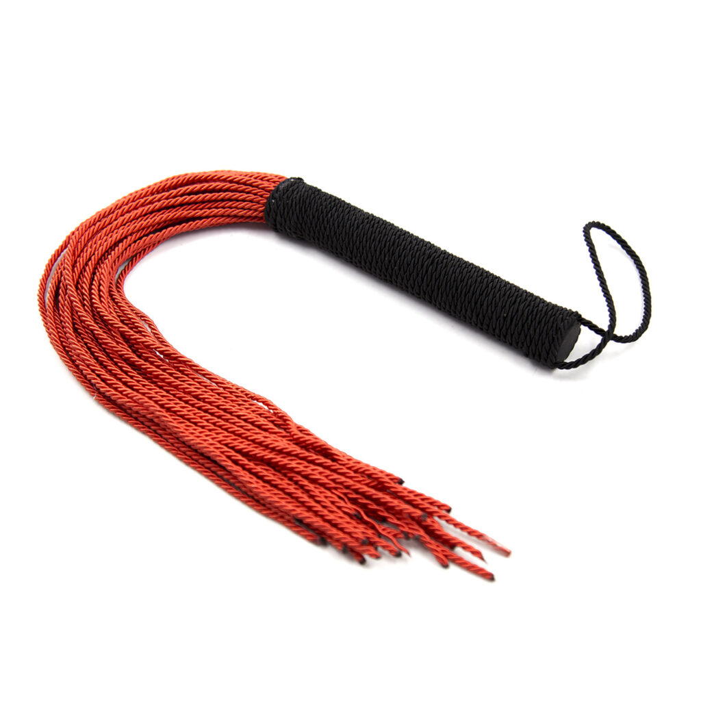 Rope flogger 50cm red/black - MAZE